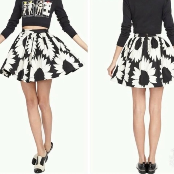 Alice + Olivia | Skirts | Alice Olivia Pouf Skater Circle Mini Skirt ...